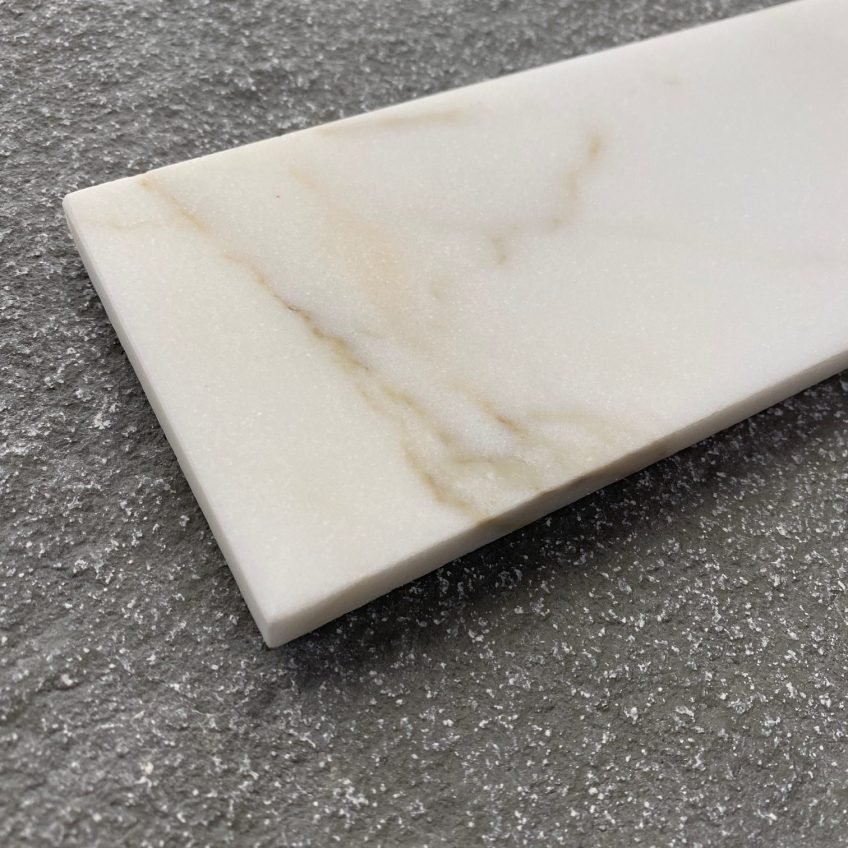 Calacatta Gold Marble Subway Tile – Aradhya Global Stone